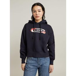 G-Star Raw G-Star Damen G-STAR Longpullover &raquo;Old Skool Logo Loose Hoodie&laquo; S