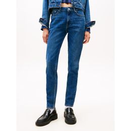 Tommy Jeans Damen Straight-Jeans &raquo;LUCY MR SLIM BI0152&laquo; blau 28, L&auml;nge 30