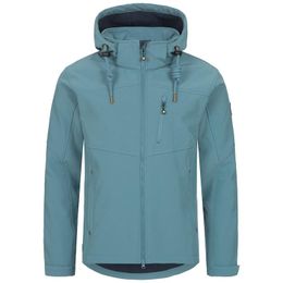 Ankerglut Damen ankerglut Softshelljacke &raquo;PEAK CREEK MEN&laquo; auch in Gro&szlig;en Gr&ouml;&szlig;en erh&auml;ltlich blau XL (54)
