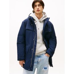 Tommy Jeans Damen Parka &raquo;TJM CITY READY&laquo; mit Kapuze wasserabweisend, relaxed fit, mit fester Kapuze, Winterjacke L