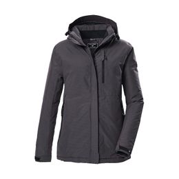 Killtec Damen Funktionsjacke &raquo;KOW 225 WMN JCKT&laquo; Atmungsaktive, wind- und wasserdichte Damenjacke, abnehmbare Kapuze 42