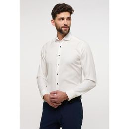 Eterna Herren Langarmhemd &raquo;SLIM FIT&laquo; NON IRON (b&uuml;gelfrei) beige 42, Normalgr&ouml;&szlig;en