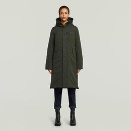 G-Star Raw G-Star Damen G-STAR Langjacke &raquo;Vodan 2.0 Long Jacket&laquo; mit Kapuze in der Taille verstellbar XS (34)