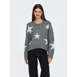 Only Damen Only Strickpullover &raquo;ONLAZU LS STAR O-NECK KNT&laquo; XL