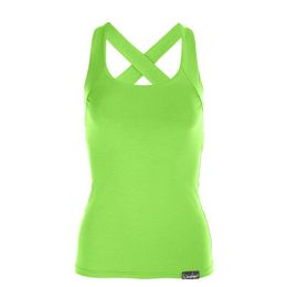 WINSHAPE Damen Sporttop &raquo;WVR25&laquo; Cross Back Style gr&uuml;n XL