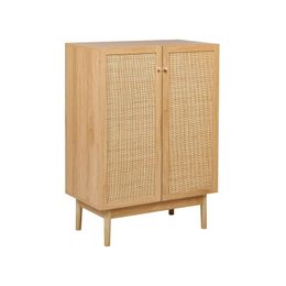 Beliani Sideboard NIVO in Braun - (W) 73 x (H) 102 x (L) 41 cm | Gr.: onesize