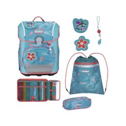 Scout Neo Safety Light Schulranzen-Set 4-tlg. Aloha in blau | Gr.: onesize