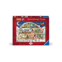 Ravensburger Puzzle 1.000 Teile Die Weihnachtswerkstatt in bunt | Gr.: onesize