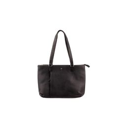 Prato Shopper Rindleder K141 P Damen Tasche in black | Gr.: onesize