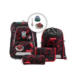 Step By Step FIT Schulranzen-Set Ninja Yuma 5-tlg. in rot | Gr.: onesize