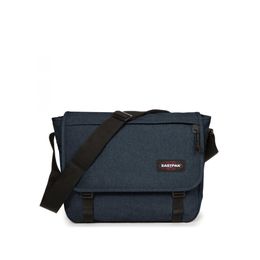Eastpak Delegate + - Schultertasche 17" 38.5 cm (black) in triple denim | Gr.: onesize