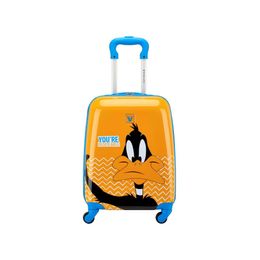 Roncato Looney Tunes Kids - 4-Rollen-Kindertrolley 44 cm (Tweety Giallo) in Daffy Duck Arancio | Gr.: onesize