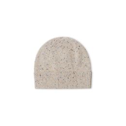 Style Republic Kaschmir Sports Beanie in beige melange | Gr.: onesize