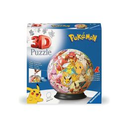Ravensburger Puzzle 72 Teile Bauspiel Puzzle-Ball Pok&eacute;mon Kanto Region in bunt | Gr.: onesize