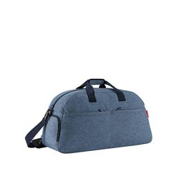 Reisenthel travelling overnighter plus - Reisetasche (herringbone dark blue) in twist blue | Gr.: onesize