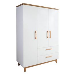 Roba Kleiderschrank Finn 3-t&uuml;rig mit 2 Schubladen & Soft-Close-Dreht&uuml;ren | Gr.: onesize