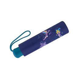 Scout Kinder-Taschenschirm Regenschirm mit reflektierenden Streifen Blue Star | Gr.: onesize