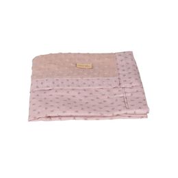 Roba Babydecke 'Lil Planet' - Bio-Baumwolle - Rosa / Mauve | Gr.: onesize
