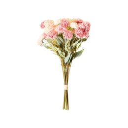 Beliani K&uuml;nstlicher Blumenstrau&szlig; SILVEIRA in Rosa/Gr&uuml;n - (W) 40 x (H) 60 x (L) 40 cm | Gr.: onesize