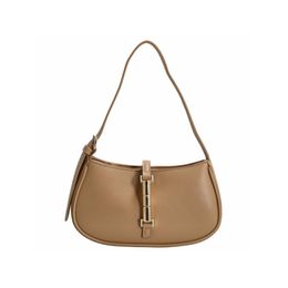 Seidenfelt Loviisa - Schultertasche 23 cm (coffe & cream) in coffe & cream | Gr.: onesize