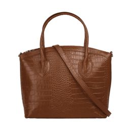 CLUTY Handtasche in cognac | Gr.: onesize