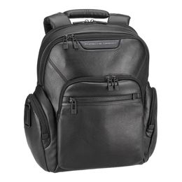 Porsche Design Rucksack Roadster Leather Evo Backpack in Black | Gr.: onesize