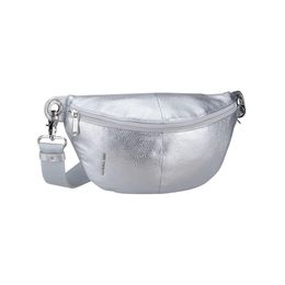 Mandarina Duck G&uuml;rteltasche Mellow Leather Bum Bag FZT73 in Silver | Gr.: onesize