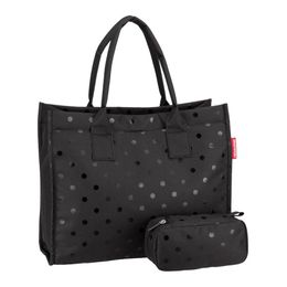 Reisenthel Shopper daily shopper set No.1 in Glossy Dots Black | Gr.: onesize