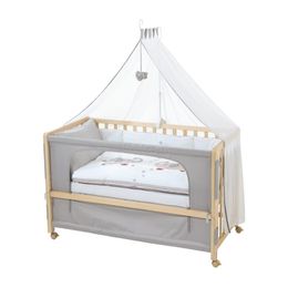 Roba Roombed Babybett Jumbotwins Beistellbett 60 x 120 cm - natur | Gr.: onesize