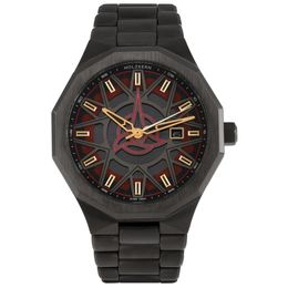 Holzkern Herrenuhr Solar Star Trek Klingon Jaspis/Rot | Gr.: onesize