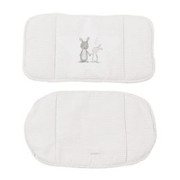 Roba Sitzverkleinerer 'Fox & Bunny' - 2-teiliges Sitzkissen f&uuml;r Treppenhochst&uuml;hle | Gr.: onesize