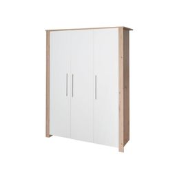 Roba Kinderkleiderschrank Malo 3-t&uuml;rig mit hochwertigen Metallgriffen | Gr.: onesize