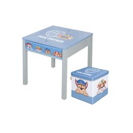 Roba Paw Patrol Sitzgruppe &ndash; Tisch mit Wendeplatte & Hocker, ab 18 Monaten | Gr.: onesize
