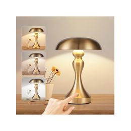 ZMH Tischleuchte LED in gold 1800 mAh Touch Dimmbar | Gr.: onesize