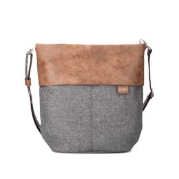 Zwei Olli OT12 - Schultertasche 32 cm (salbei) in stone | Gr.: onesize