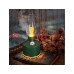 ZMH Tischleuchte LED in gr&uuml;n 3000K Warmwei&szlig; Vintage kabellos Tischlampe | Gr.: onesize