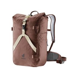 Deuter Amager 25+5 - wasserdichter Fahrradrucksack 15" 48 cm (atlantic) in raisin | Gr.: onesize