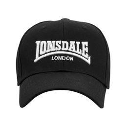 Lonsdale Cap "Wigston" in Schwarz | Gr.: onesize