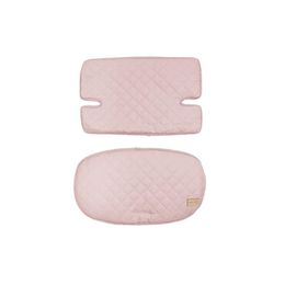 Sitzverkleinerer 'Roba Style' 2-tlg - Sitzkissen f&uuml;r Hochst&uuml;hle - Rosa / Mauve | Gr.: onesize