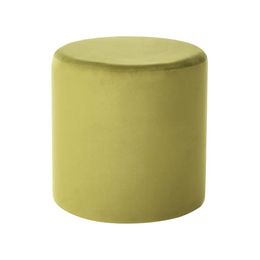 Beliani Pouf LOVETT in Gr&uuml;n - (W) 47 x (H) 46 x (L) 47 cm | Gr.: onesize