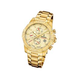 Chronograph-Armbanduhr Festina Timeless Chronograph gold gro&szlig; (ca. 45mm) | Gr.: onesize