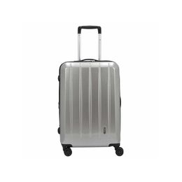 Check.In London 2.0 - 4-Rollen-Trolley 67 cm (orange) in carbon silber | Gr.: onesize