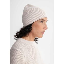 Rippstrick M&uuml;tze Style KALI in cream Melange | Gr.: onesize