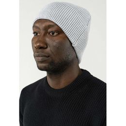 Rippstrick M&uuml;tze Style KALI in grau-Melange | Gr.: onesize