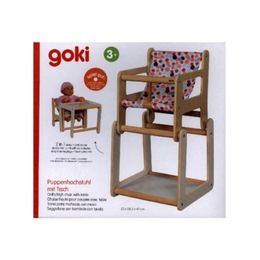 Gollnest & Kiesel Spielzeug - Puppenhochstuhl mit Tisch, 2in1 | Gr.: onesize