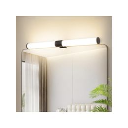 ZMH Spiegelleuchte in schwarz 6W Badezimmerlampe 4000K Neutralwei&szlig; L 40CM | Gr.: onesize
