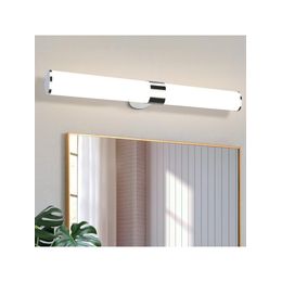ZMH Spiegelleuchte LED in Chrom 15W 4000K Neutralwei&szlig; IP44 Badezimmerlampe L 60CM | Gr.: onesize