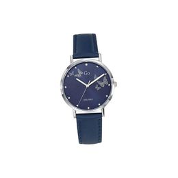 Armbanduhr-Analog blau mittel (ca. 34mm) Girl Only GO | Gr.: onesize