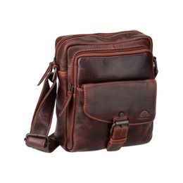 Green Burry Greenburry Handtasche Rugged Shoulderbag M in Teak Brown | Gr.: onesize