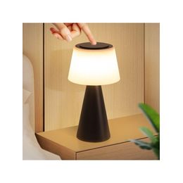 ZMH Tischleuchte LED in schwarz Touch Dimmbar 3600mhA Kabellos Akku | Gr.: onesize